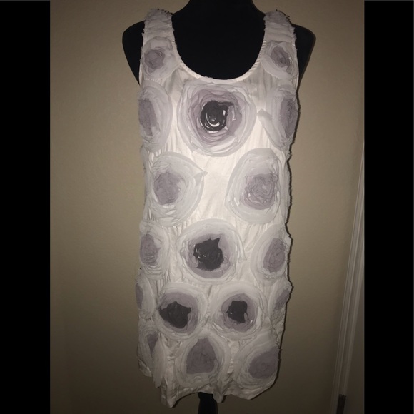 Ark & Co | Dresses | Arkco Flower Textured Dress | Poshmark